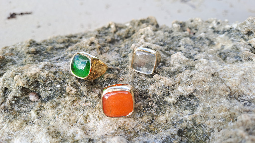 Umbo Square Statement Ring – SOKO