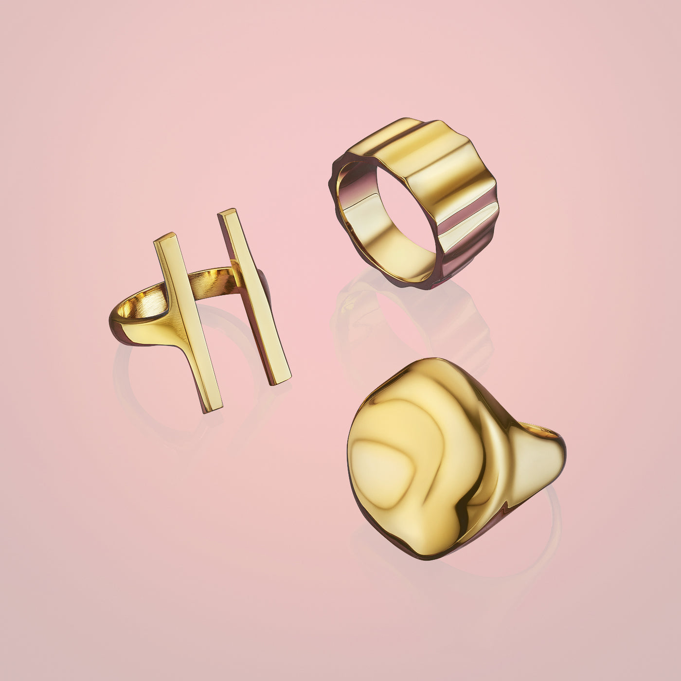 Umbo Square Statement Ring – SOKO