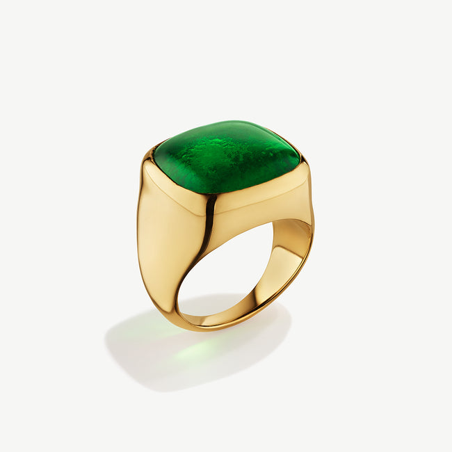 Umbo Square Statement Ring – SOKO