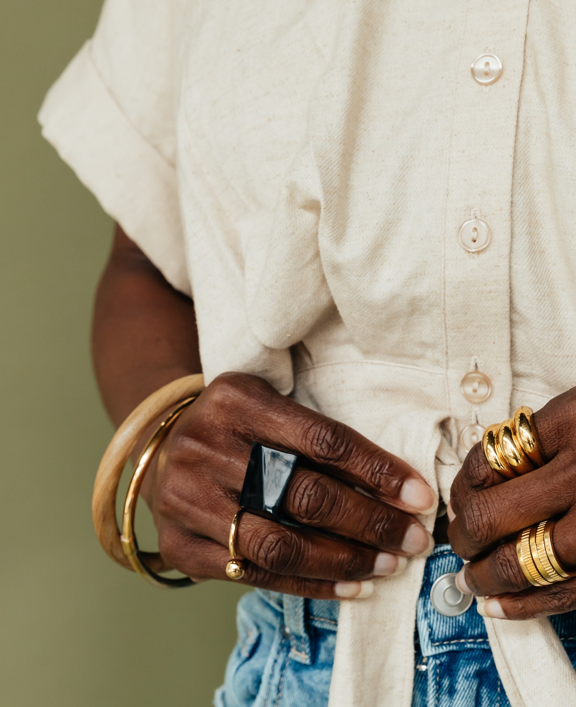 Sura Horn Statement Ring – SOKO