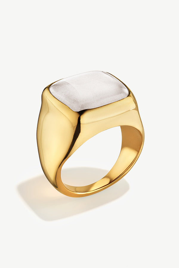 Umbo Square Statement Ring – SOKO